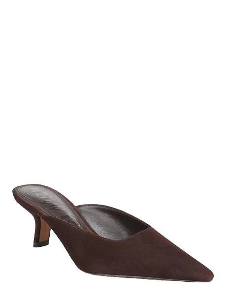 Sam Edelman Brandy Pointed Toe Mule - Cafe Noir