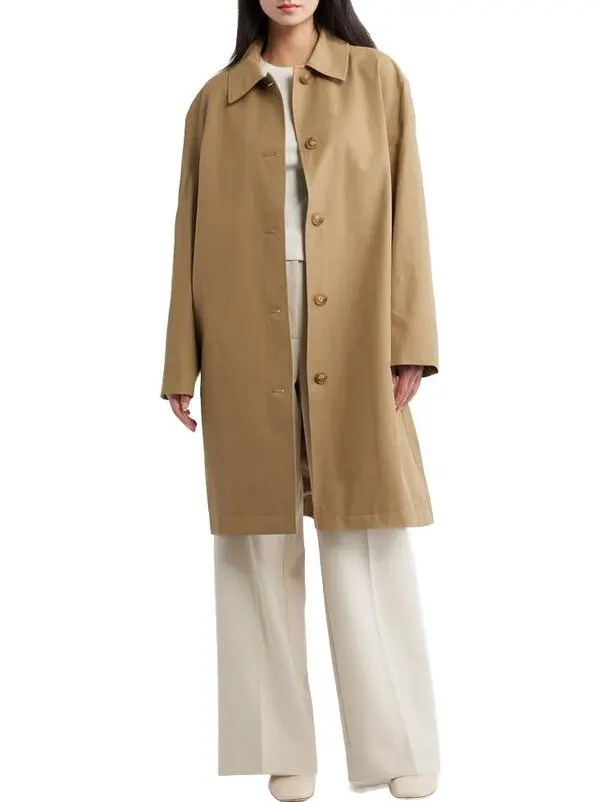 Vince Tailored Longline Raincoat - Carmello
