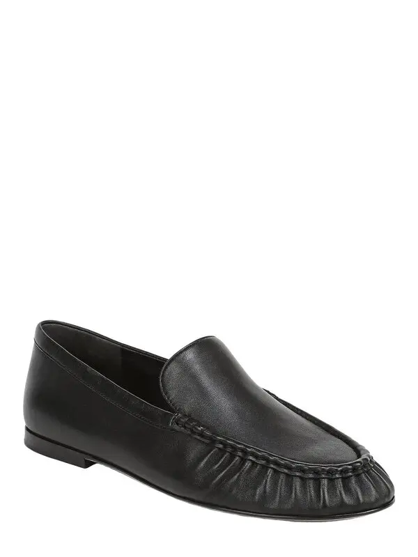 Vince Tristan Moc Toe Loafer - Black
