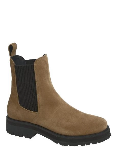 Rag & Bone Corey Lug Sole Chelsea Boot - Camel Suede