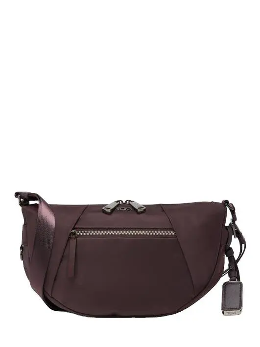 Tumi Nylon Crossbody Bag - Deep Plum
