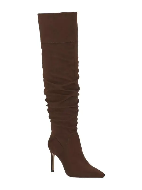 Jessica Simpson Olyra Over-the-knee Stiletto Boot - Walnut