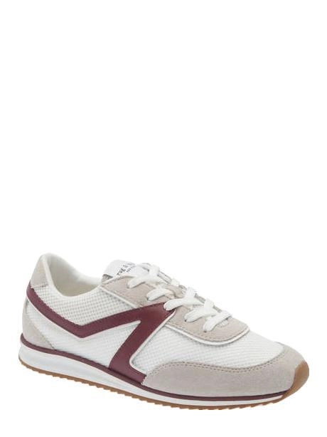 Rag & Bone Retro Trainer Sneaker - White/red