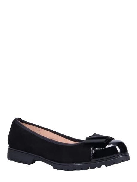 Ron White Ivale Bow Flat - Onyx