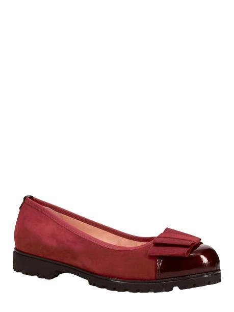 Ron White Ivale Bow Flat - Ruby