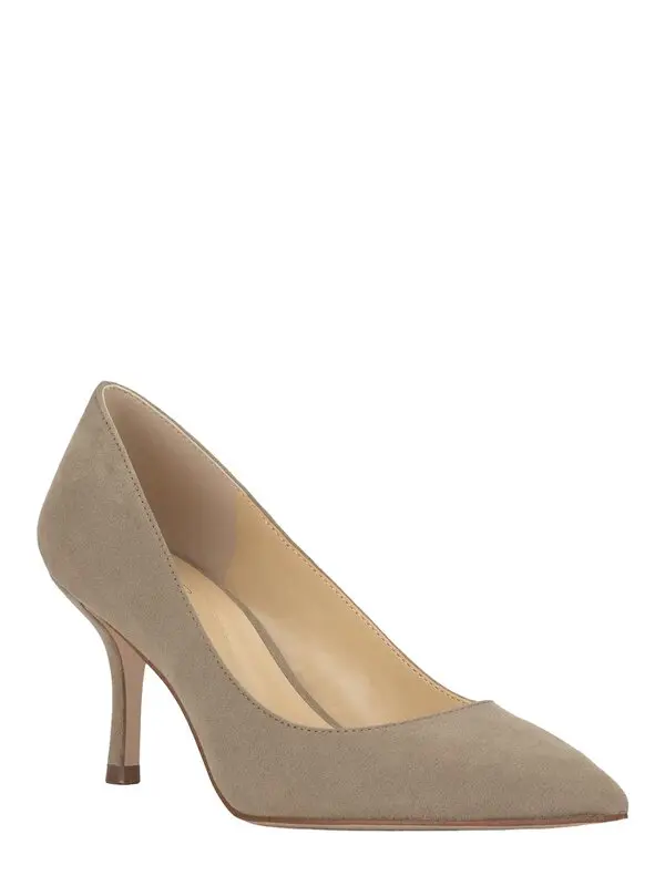 Jessica Simpson Voemi Pointed Toe Pumps - Light Grey