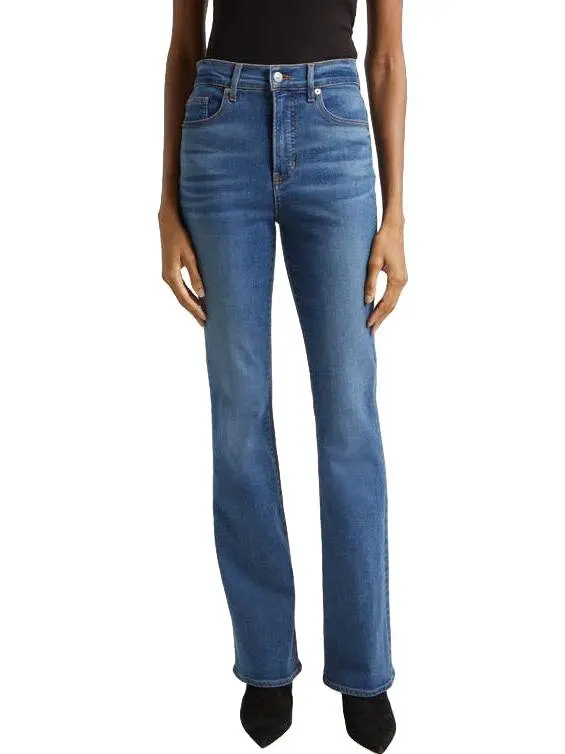 Veronica Beard Cameron High-waist Bootcut Jeans - Thriller