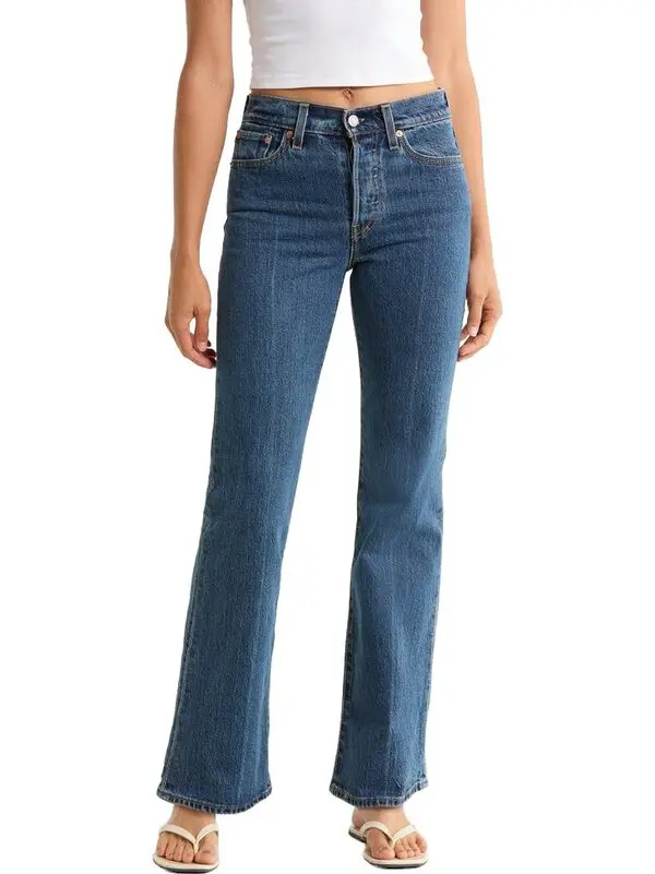 LEVI'S Wedgie Bootcut Jeans - Destiny Stone
