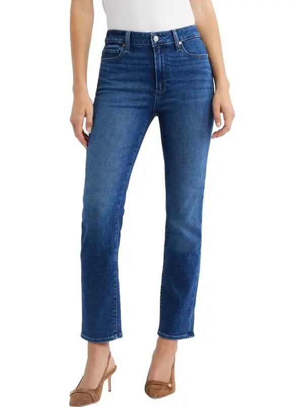 Paige Cindy High Waist Ankle Straight Leg Jeans - Artspace