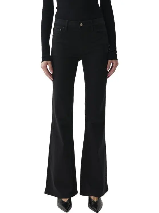 PISTOLA Kinsley High Waist Flare Jeans - Graphite