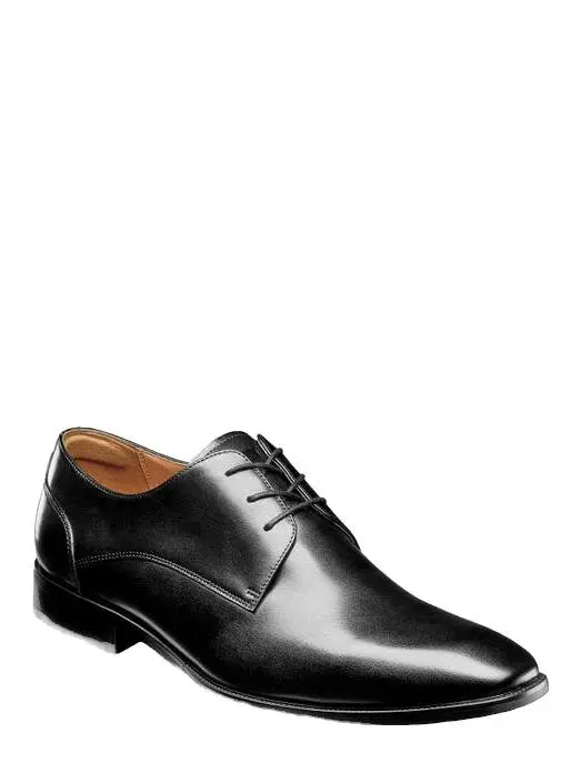 Florsheim Sorrento Lux Plain Toe Derby - Black