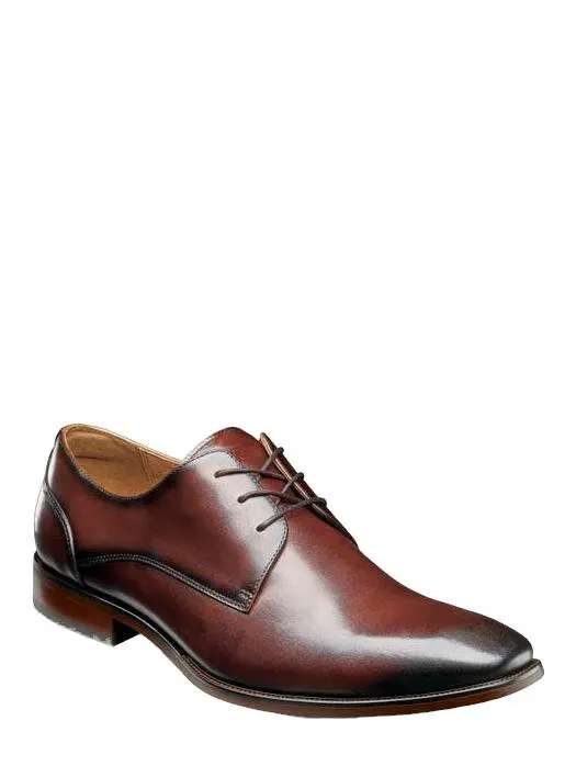 Florsheim Sorrento Lux Plain Toe Derby - Brown