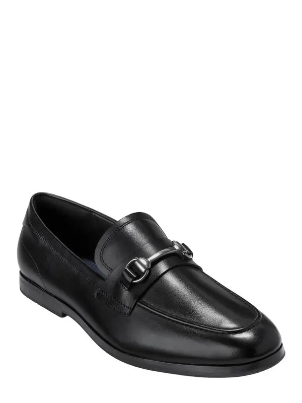 Cole Haan Wyeth Grand Bit Loafer - Black/black