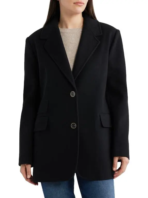 CECE DUPRAZ Oversize Single-breasted Blazer - Black