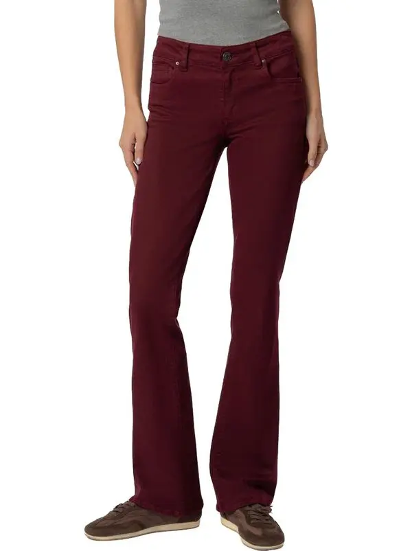 Kut From The Kloth Natalie Bootcut Jeans - Dark Cherry