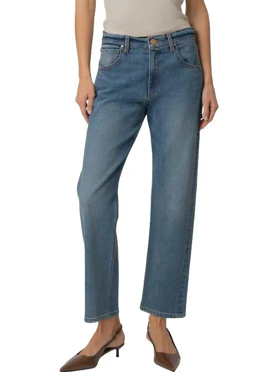 Kut From The Kloth High Waist Ankle Straight Leg Jeans - Discuss