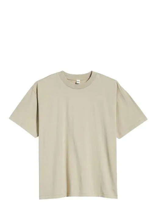 ELWOOD Distressed Organic Cotton T-shirt - Tan