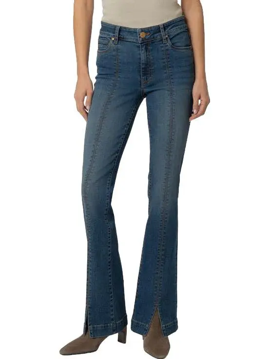 Kut From The Kloth Natalie Front Seam High Waist Bootcut Jeans - Favor