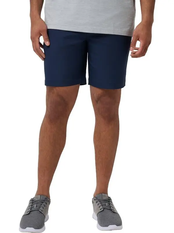 Travis Mathew Otc 2.0 Flat Front Shorts - Total Eclipse