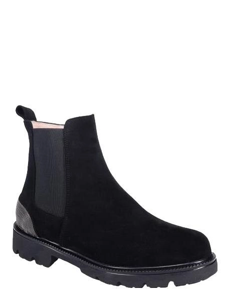 Ron White Gema Suede Chelsea Boot - Onyx