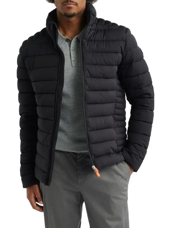 SAVE THE DUCK Ari Water Repellent Puffer Jacket - Black
