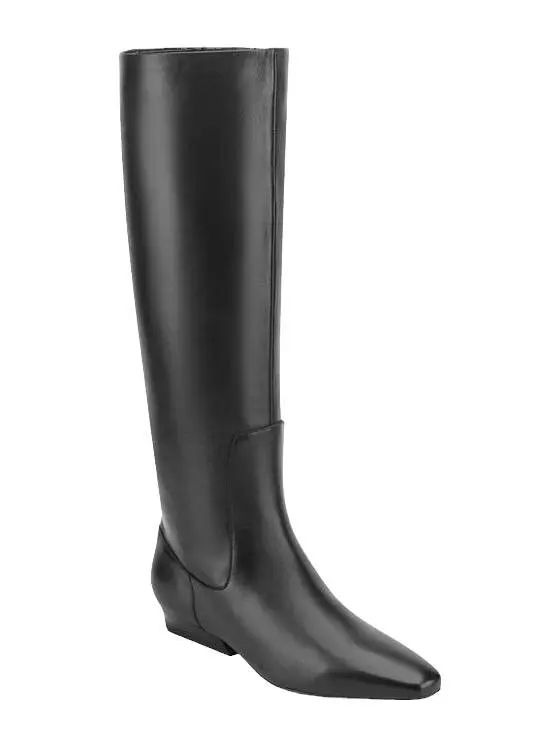 Marc Fisher Daynna Knee High Boots - Black