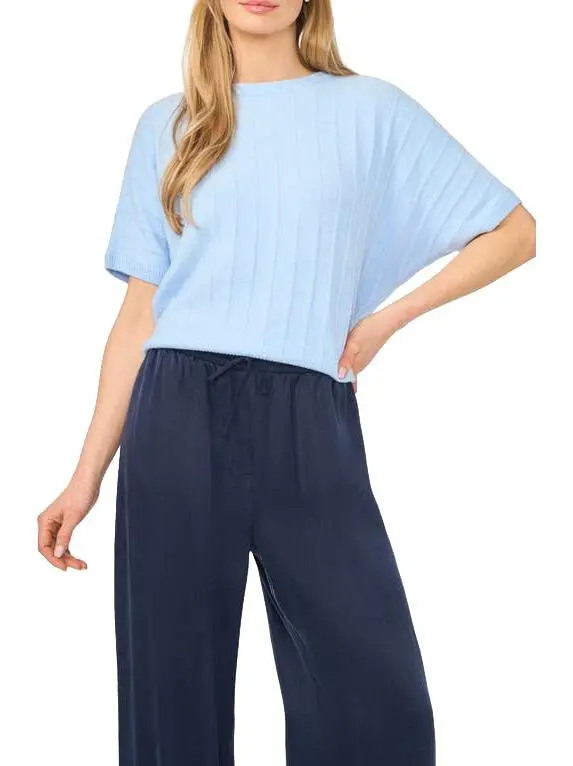 Halogen Short Dolman Sleeve Sweater - Kentucky Blue
