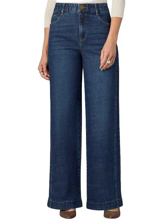 Wit & Wisdom Gracie Skyrise Wide Leg Jeans - Indigo