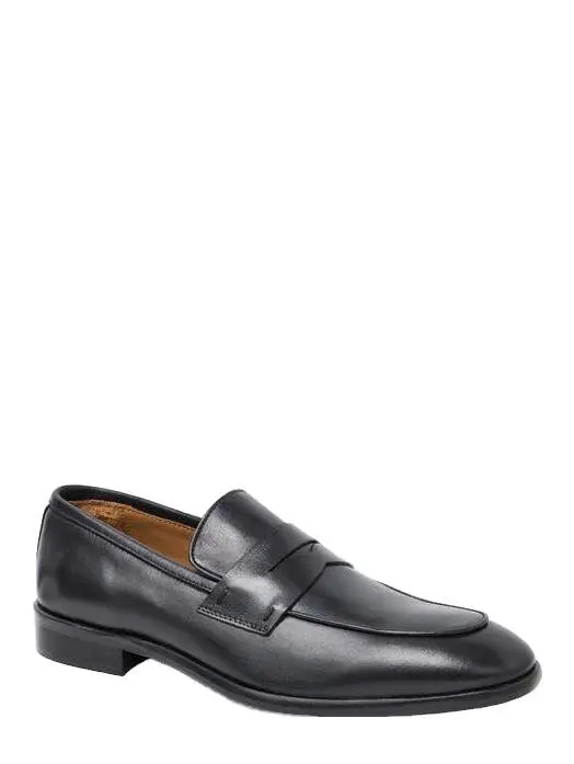 Bruno Magli Vivaldi Penny Loafer - Black Leather