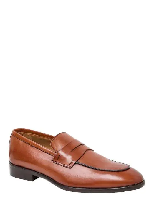 Bruno Magli Vivaldi Penny Loafer - Cognac Leather