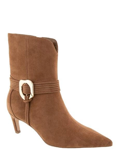 Bcbgmaxazria Zoryn Belted Pointed Toe Boot - Tan