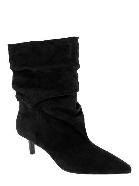 Bcbgmaxazria Dalles Kitten Heel Pointed Toe Booties - Black