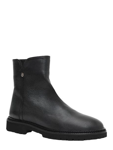 Aquatalia Misty Waterproof Bootie - Black Leather