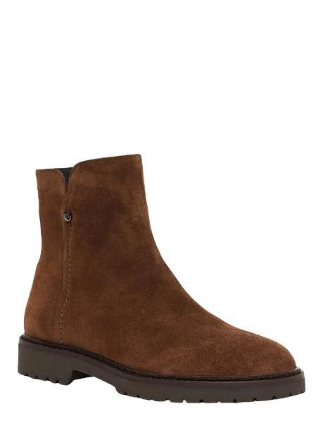 Aquatalia Misty Waterproof Bootie - Brandy Suede