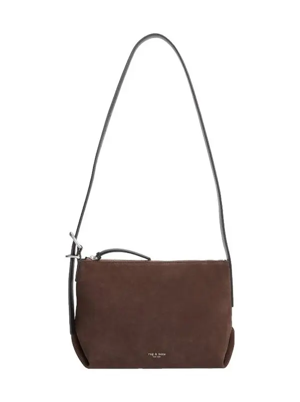 Rag & Bone Uptown Convertible Shoulder Bag - Chocolate