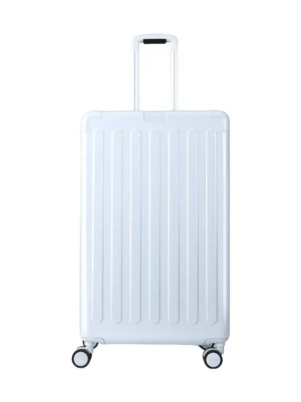 HEDGREN Nostos Glossy Large Spinner Suitcase - Aither Blue