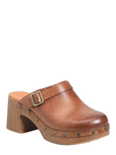 Kork-Ease® Tess Studded Clog - Tan Leather