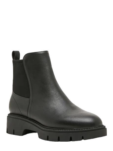 Blondo Kyra Waterproof Lug Sole Chelsea Boot - Black Leather