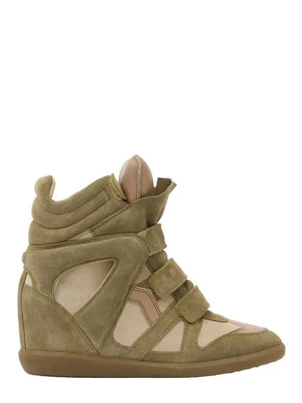Isabel Marant Étoile Bekett Wedge Sneakers - Taupe