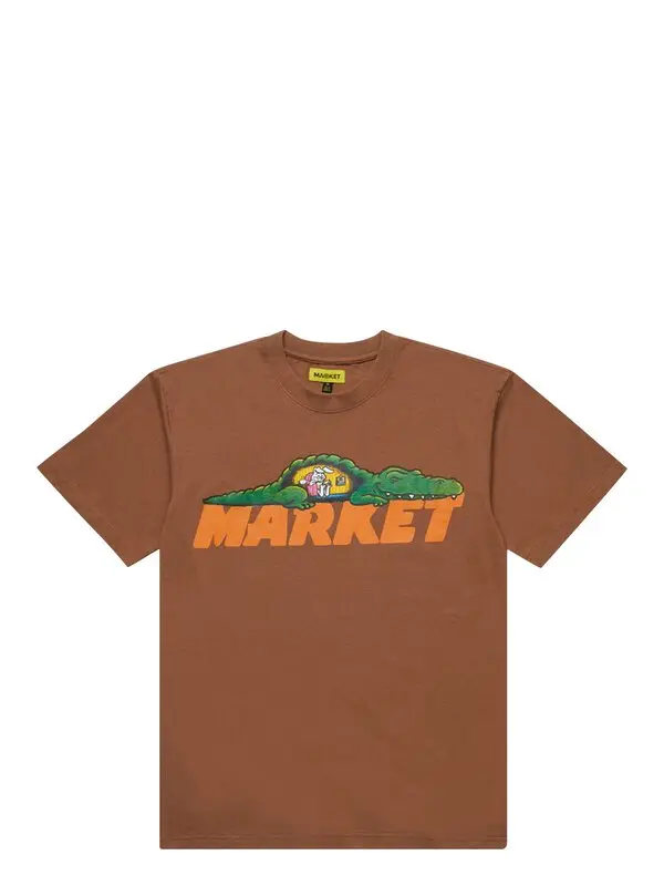 MARKET Belly Of The Beast" T-shirt - Brown