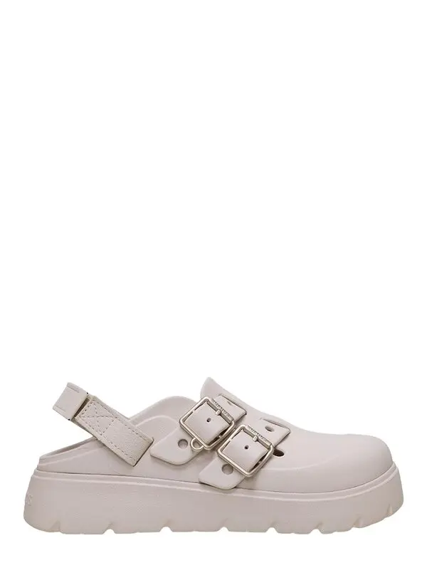 CROCS Buckled Clog - Cream