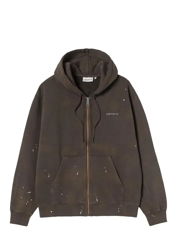 Carhartt Work In Progress Hooded Painter Jacket - Brown