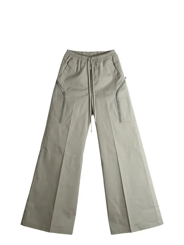 Rick Owens Heizer Belas Pants In Dark Pearl - Cream