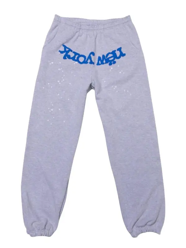 SP5DER Og Web V2 Knicks Home Sweatpants - Grey