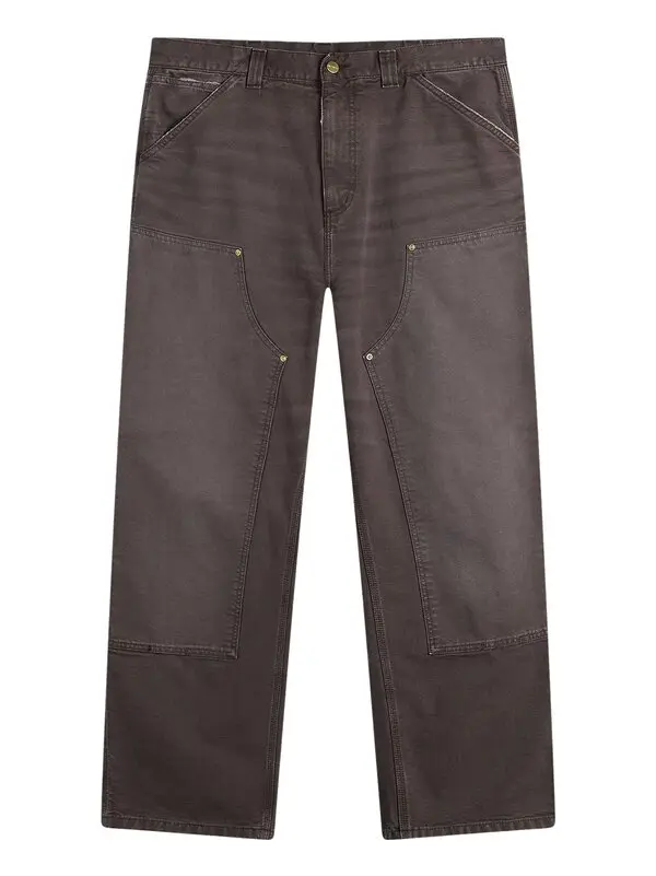 Carhartt Work In Progress Og Double Knee Pants - Brown