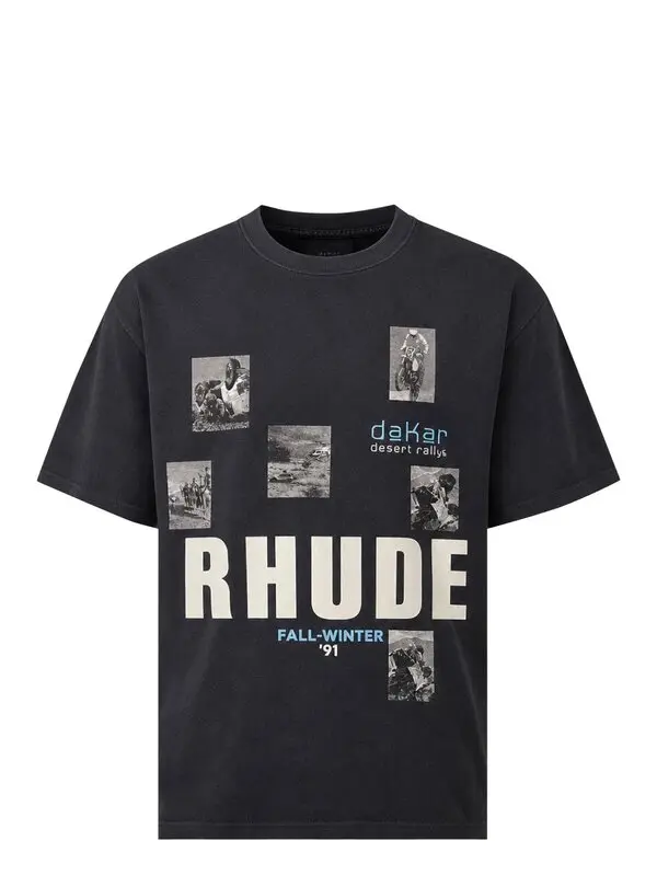 Rhude 91 Dakar Rallye T-shirt - Black