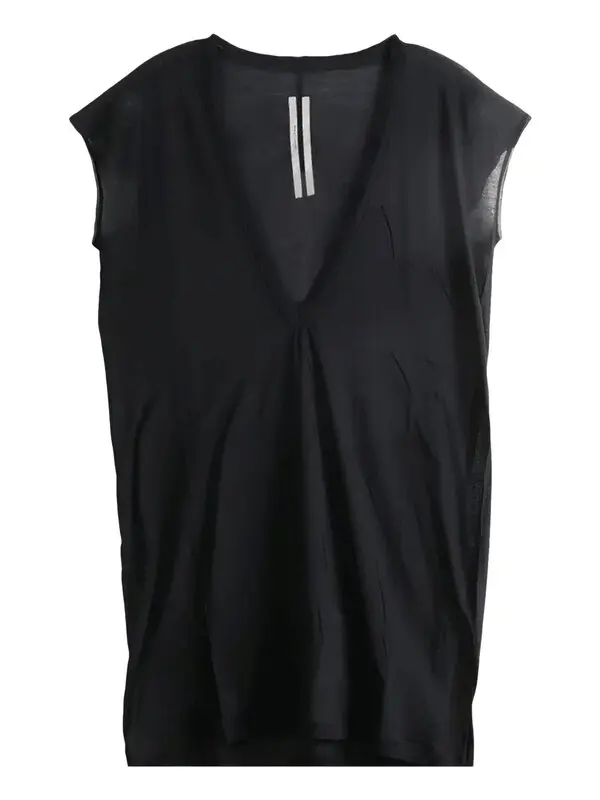 Rick Owens Dylan V-neck T-shirt - Black