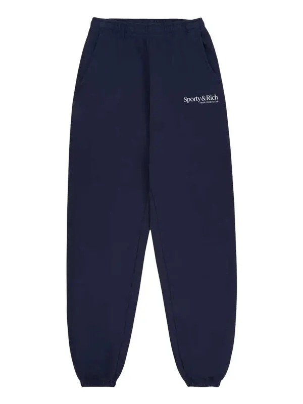 SPORTY & RICH Modern Sweatpants - Blue