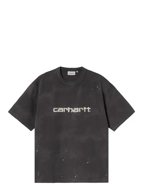 Carhartt Work In Progress Destroy Wash' Graphic T-shirt - Black