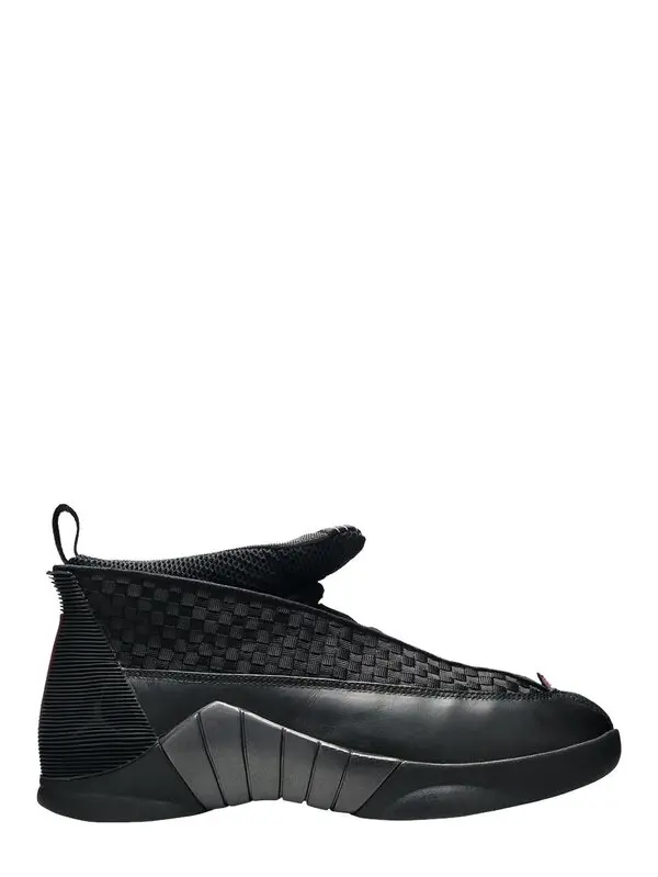 JORDAN 15 Retro Stealth High Top Sneakers - Black